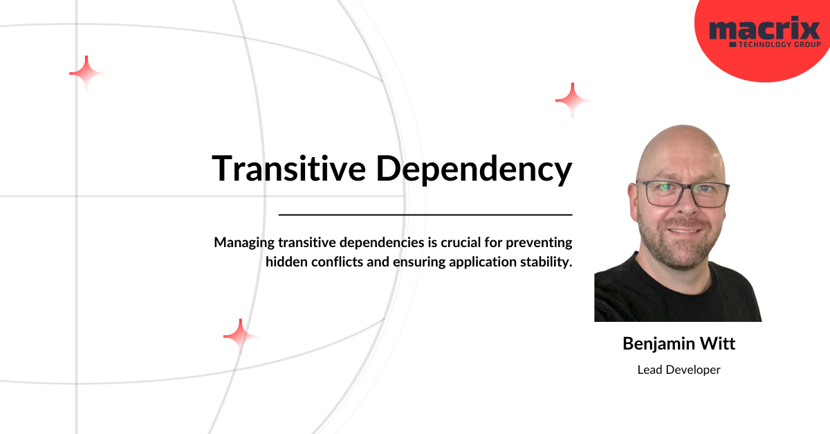 Overview of Transitive Dependency - We code IT happen
